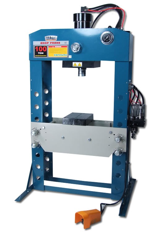 Air Operated Shop Presses | Elite Metal Tools