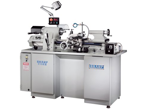 Sharp Industries 220V 11” x 18” Toolroom Lathe 1118H