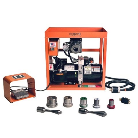 Huth 110V Single Phase 2HP Foot Pedal Activation Portable Benchtop Tube ...