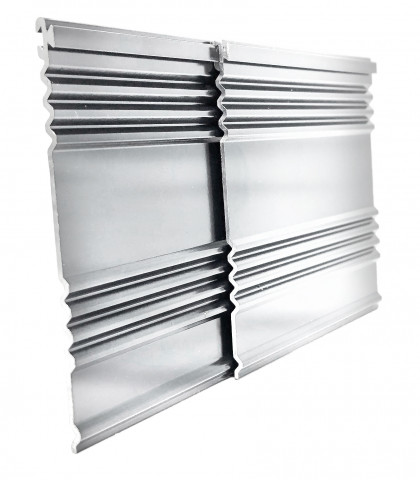 Permaloc ProSlide LT Landscape Edging 1/8" x 4" Mill Finish 8ft x 14 ...