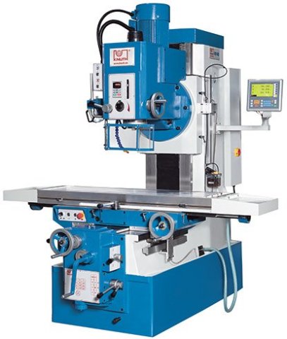 Knuth 10.1HP 55"x16" KB 1400 Bed-Type Milling Machine 301320