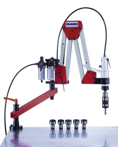 Palmgren 300 RPM Production-Tap Pneumatic Tapping Machine with 55 ...