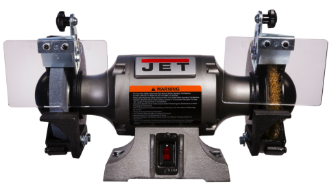 Jet JBG-6W Shop Grinder with Grinding Wheel and Wire Wheel 577126
