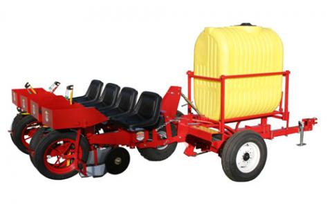 Mechanical Transplanter Two Model 1000 Direct Drive Hemp Transplanters ...
