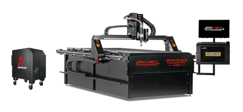 Arclight Arc Max Unlimited 4x8 CNC Plasma Table With 3” Thick Mild ...