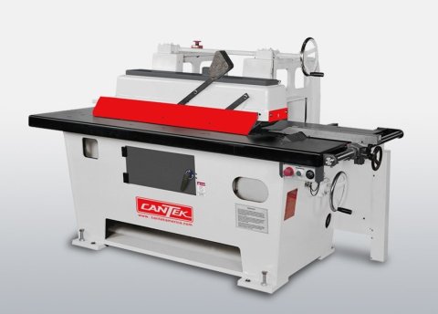 Cantek 15HP 460V Three Phase Bottom Cutting Straight Line Ripsaw R16