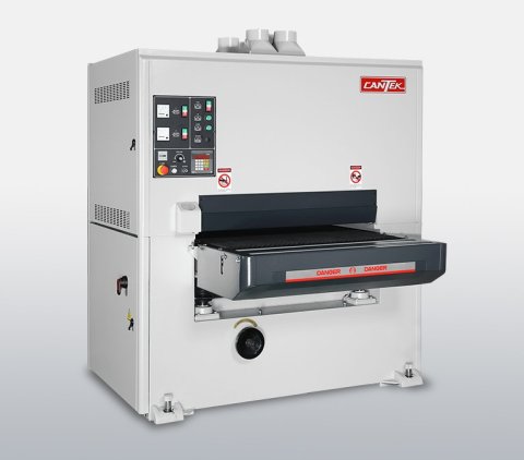 Cantek Professional SR 230V Three Phase 37” Two Head Wide Belt Sander ...