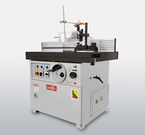 Cantek 7.5HP Spindle Shaper with Sliding Table SS512CSB