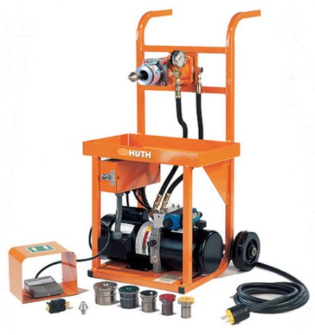 Huth 220V Single Phase 2HP Foot Pedal Activation Portable Tube Expander ...