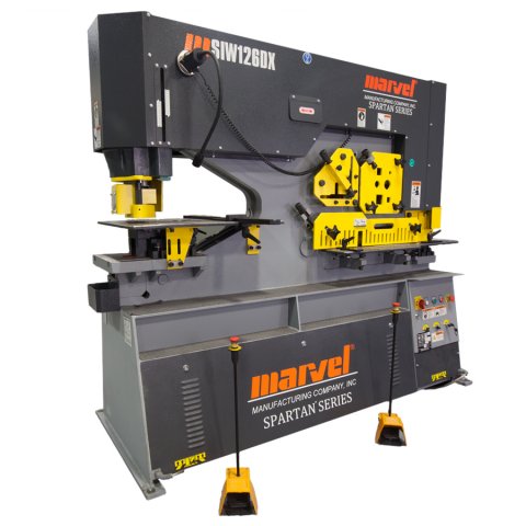 Marvel Amada Three Phase Spartan Series 126 Ton Heavy Duty Dual ...