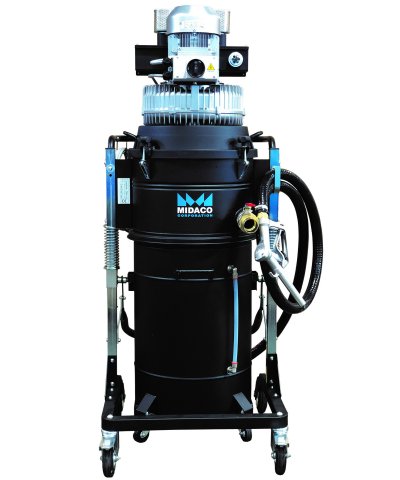 Midaco 4HP 220V 110L Industrial CNC Vacuum with Flow Inversion M264VOS