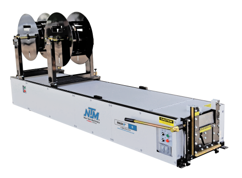 New Tech Machinery Mach II 5” Gutter Machine Basic Configuration with ...