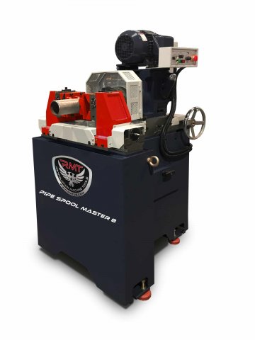 Revolution Machine Tools 5HP Manual Pipe Spool Master 8 Manual Beveling ...