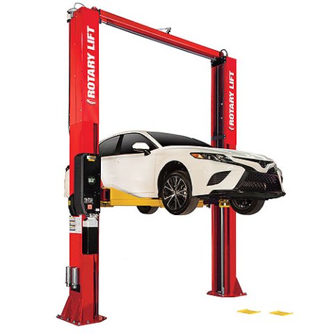 Rotary 2HP 16,000 lbs. Symmetric Low Ceiling 2-Post Lift with TRIO Arms ...