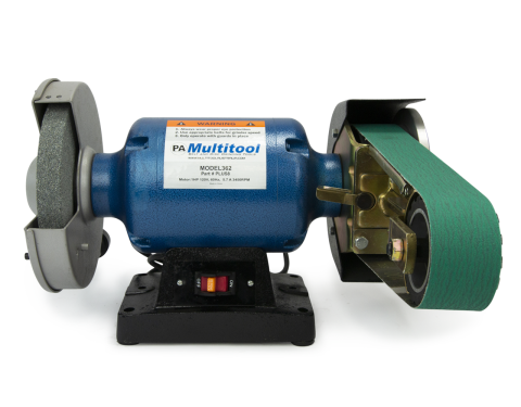 Multitool 8" Grinder 1HP 120V, Assembled with MT362 2x36 Attachment MT362-8