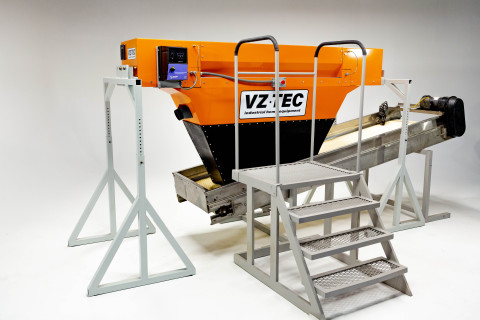 VZ-TEC Large Industrial Dry Hemp Harvest Bucker Deluxe Package VZ1000DLX