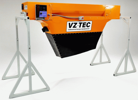 VZ-TEC Large Industrial Dry Hemp Harvest Bucker VZ1000