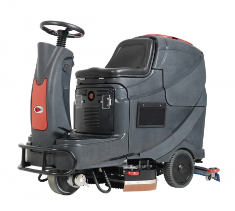 Viper AS710R 28” Ride On Automatic Floor Scrubber with 245 AH AGM ...