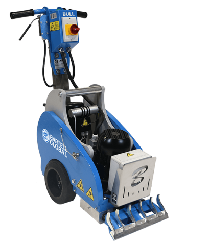 Bartell Global 110V 14" Self-Propelled Walk Behind Bull Floor Scrapers ...