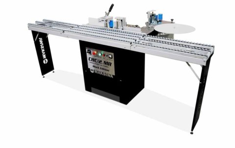 Maksiwa 110V Single Phase 2 Glue Pot Edgebander with Rollers CBC/2.MR