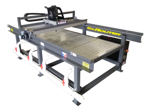 Lone Star ezRouter 4 x 8 Upgraded Package Wood CNC Router RTR-EZR-4x8-2