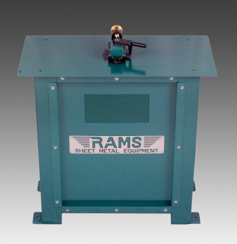RAMS Sheet Metal Equipment 0.5HP 110V Single Phase 20ga Stand Alone Power Flanger RAMS-2007